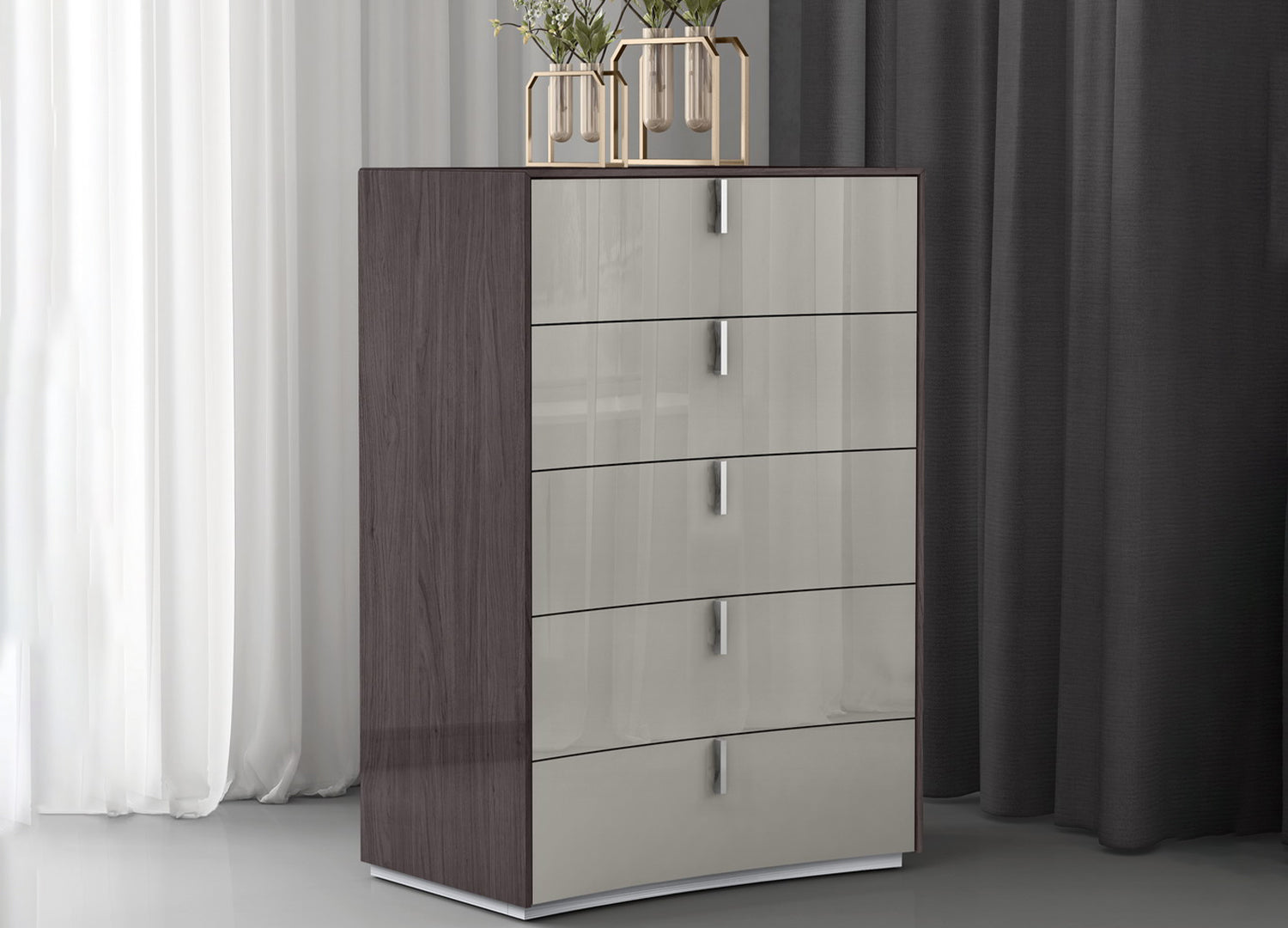 Berlin Chest of Drawers By Whiteline – Bedrooms of Comfort